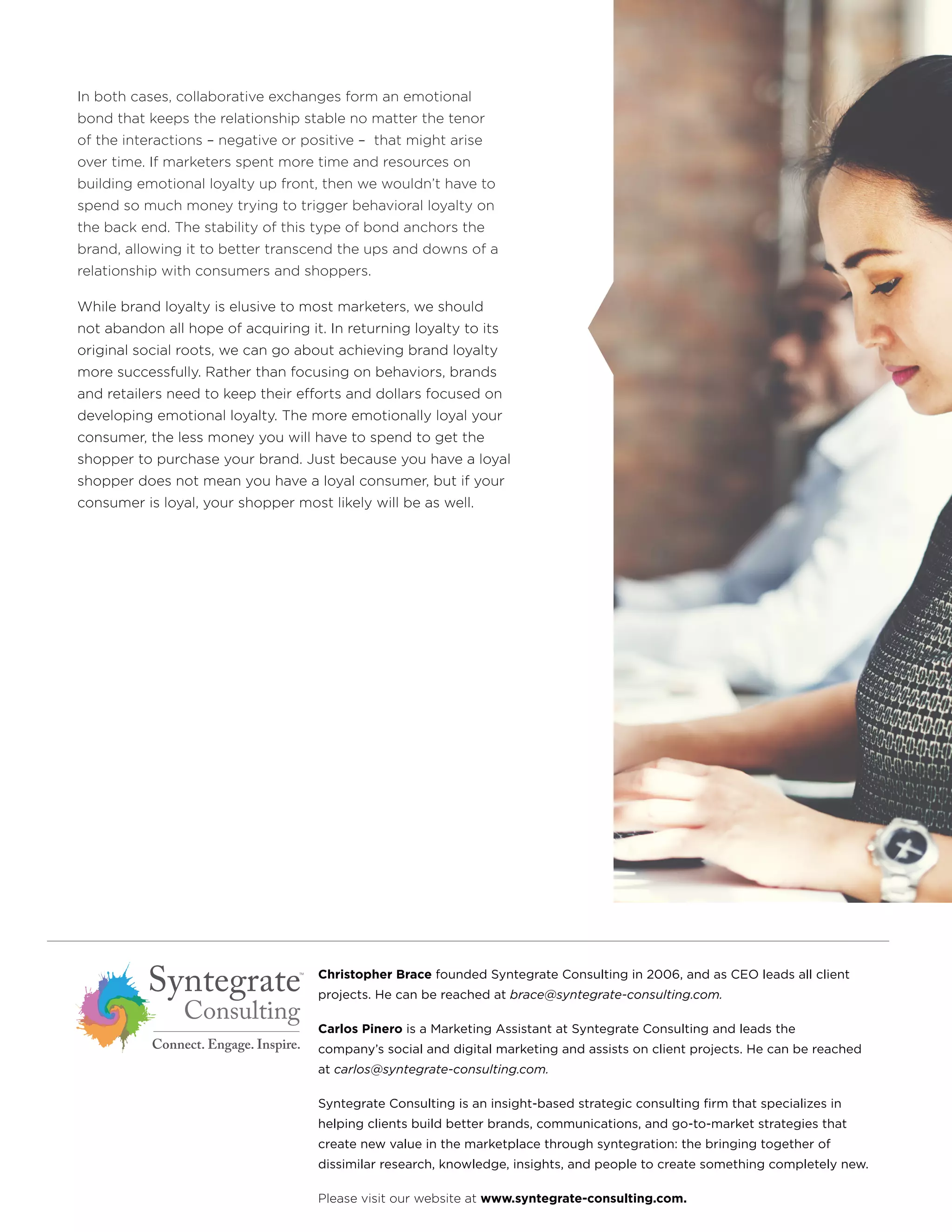 Redefining Brand Loyalty: The Emotional and Behavioral Aspects of ...