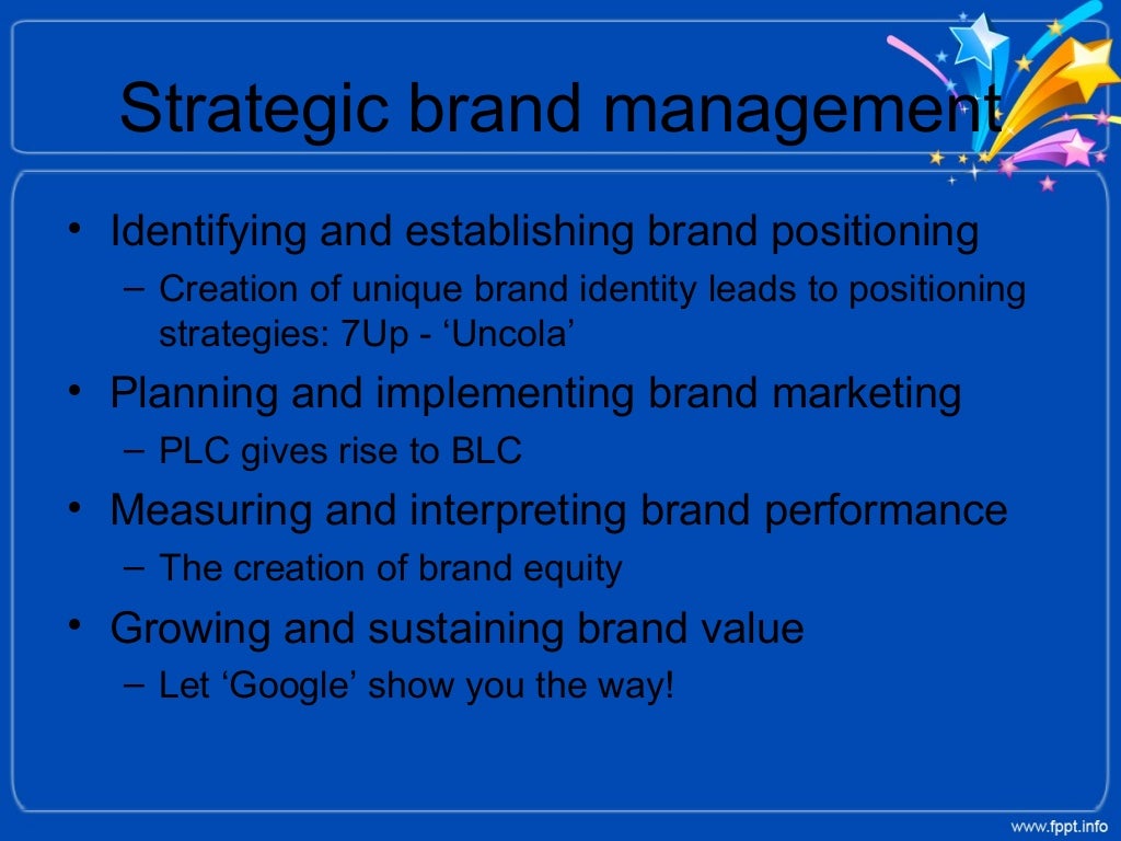 Introduction to Brand Management