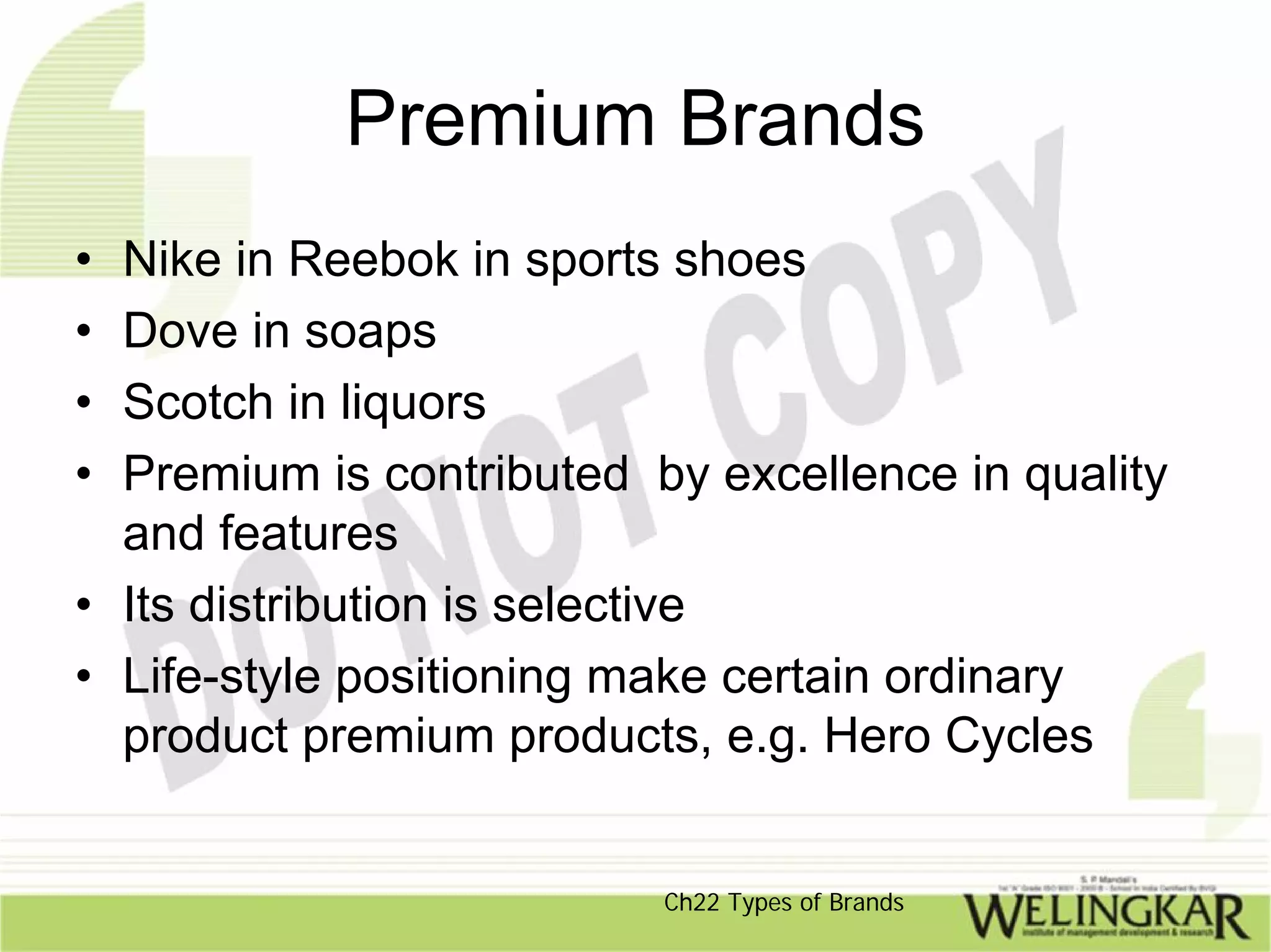 Types of Brands | PDF