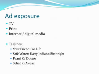 David Aaker’s Ad Exposure Model - Aquaguard | PPT