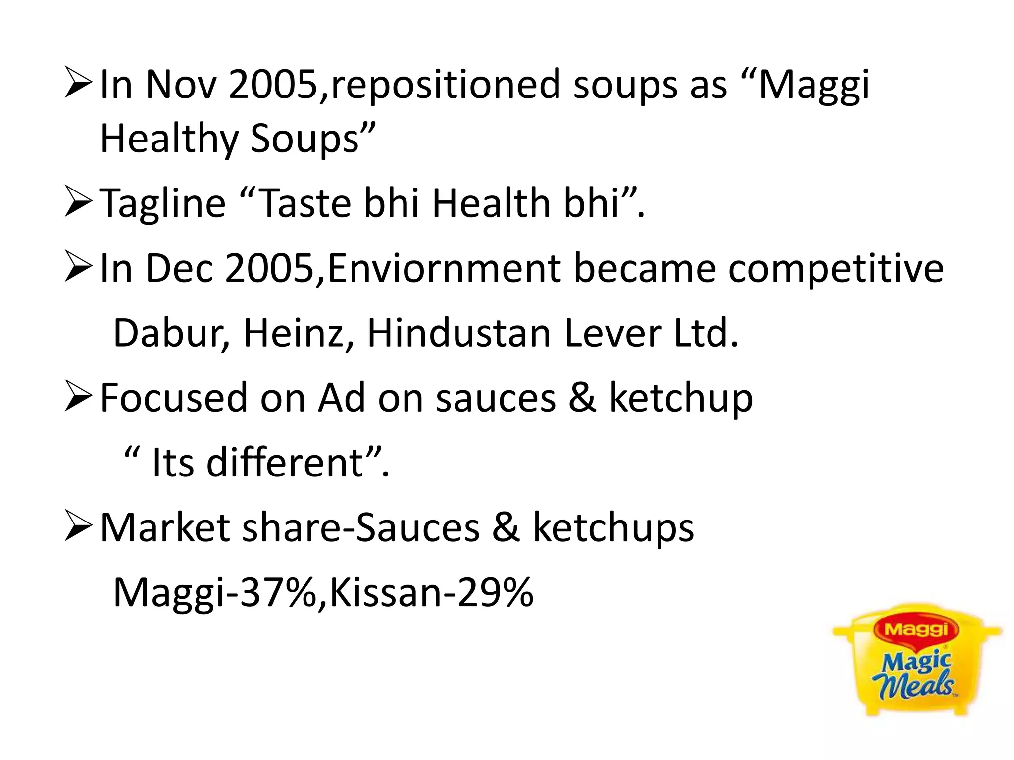 Brand management case maggi (final version) | PPTX