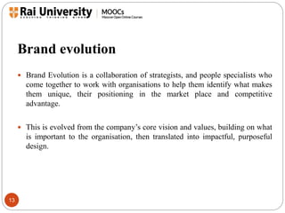 Brand Management Process and Brand Evolution - Introduction to Branding ...