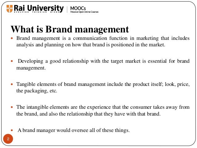 Brand Management Process and Brand Evolution - Introduction to Brandi…