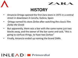 Brand Management - Zara Fashion | PPTX