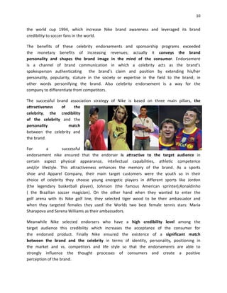 Brand Managment: Nike; Building A Global Brand Case Analysis | PDF