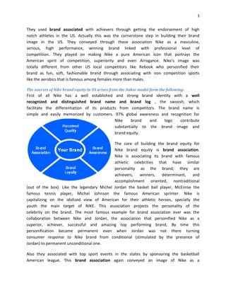 Brand Managment: Nike; Building A Global Brand Case Analysis | PDF