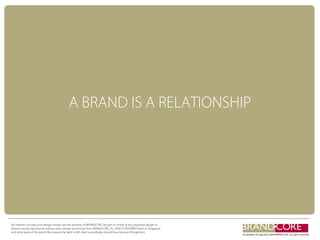 Brand Methodology Brandcore | PDF