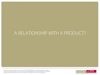 Brand Methodology Brandcore | PDF