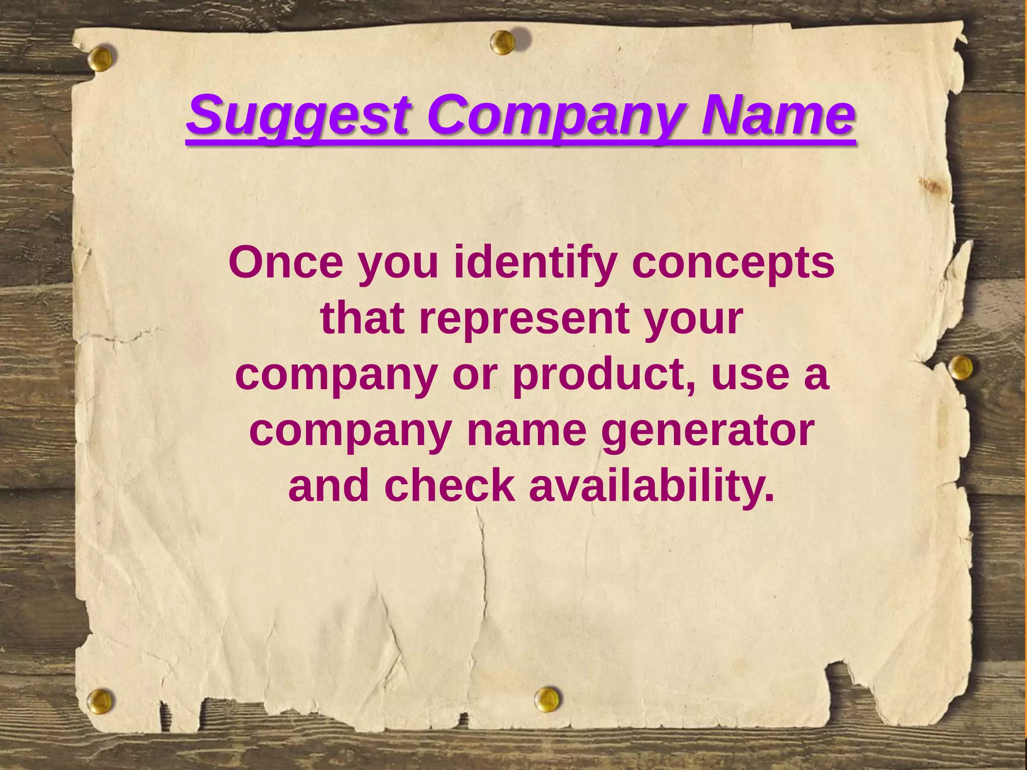 Brand name suggestion | PDF