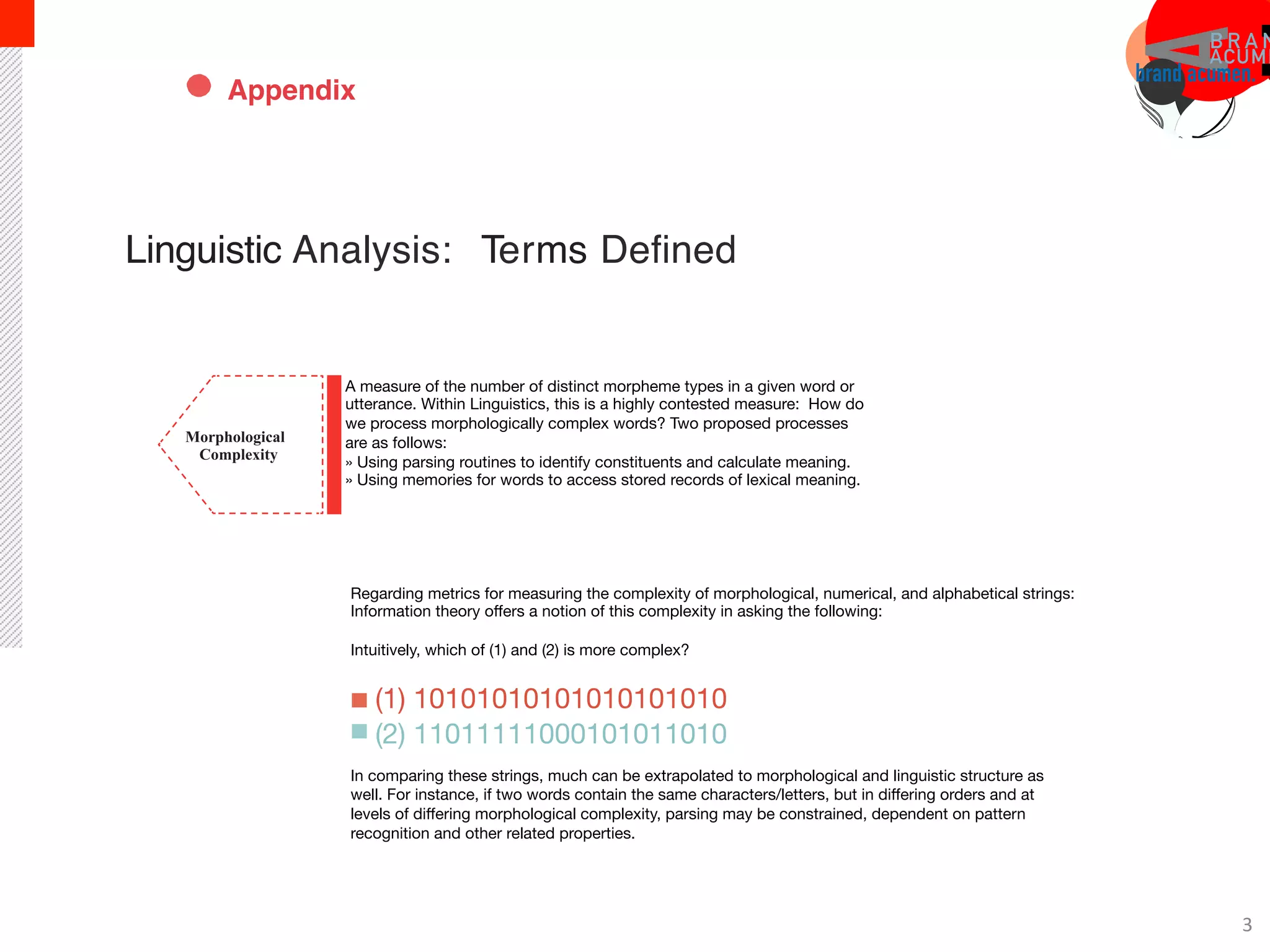 Brand Naming: Linguistic Analysis Terms Defined | PPT