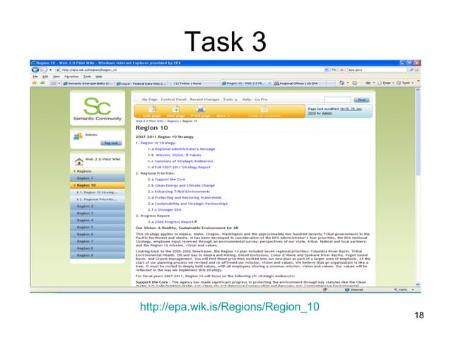 Tutorial for the EAWG: Solution Architecture for 2010 | PPT