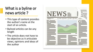 Brandnow.asia: the difference between press release and news article | PPT