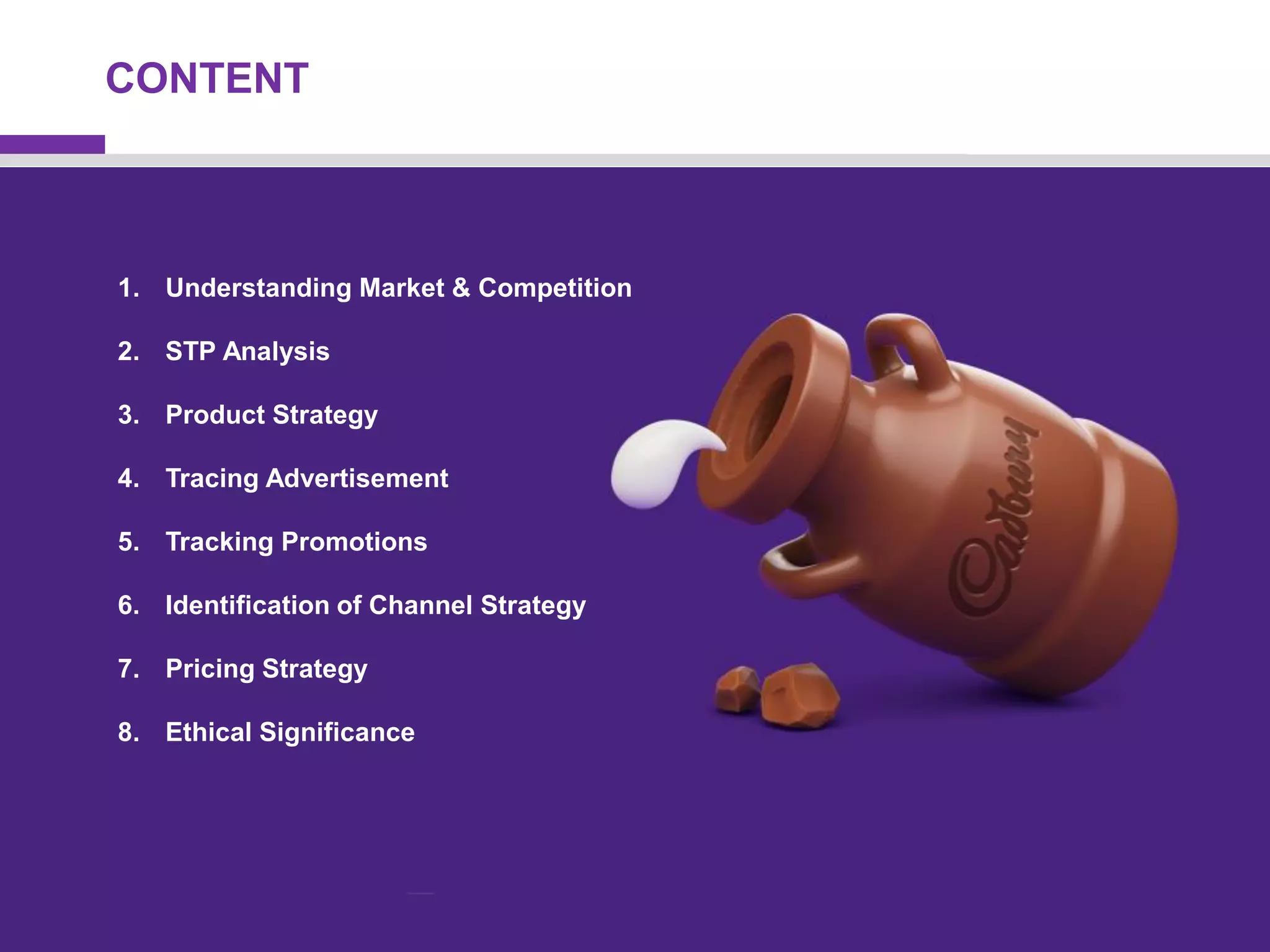Cadbury Dairy Milk - Brand Observation Portfolio | PDF