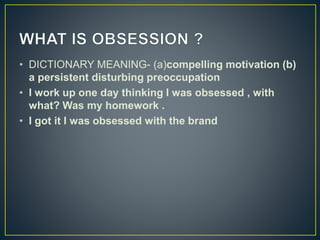 Brand obsession | PPT