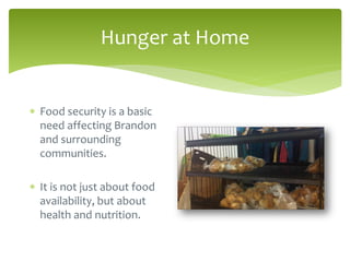 Brandon Food Charter Presentation | PPT