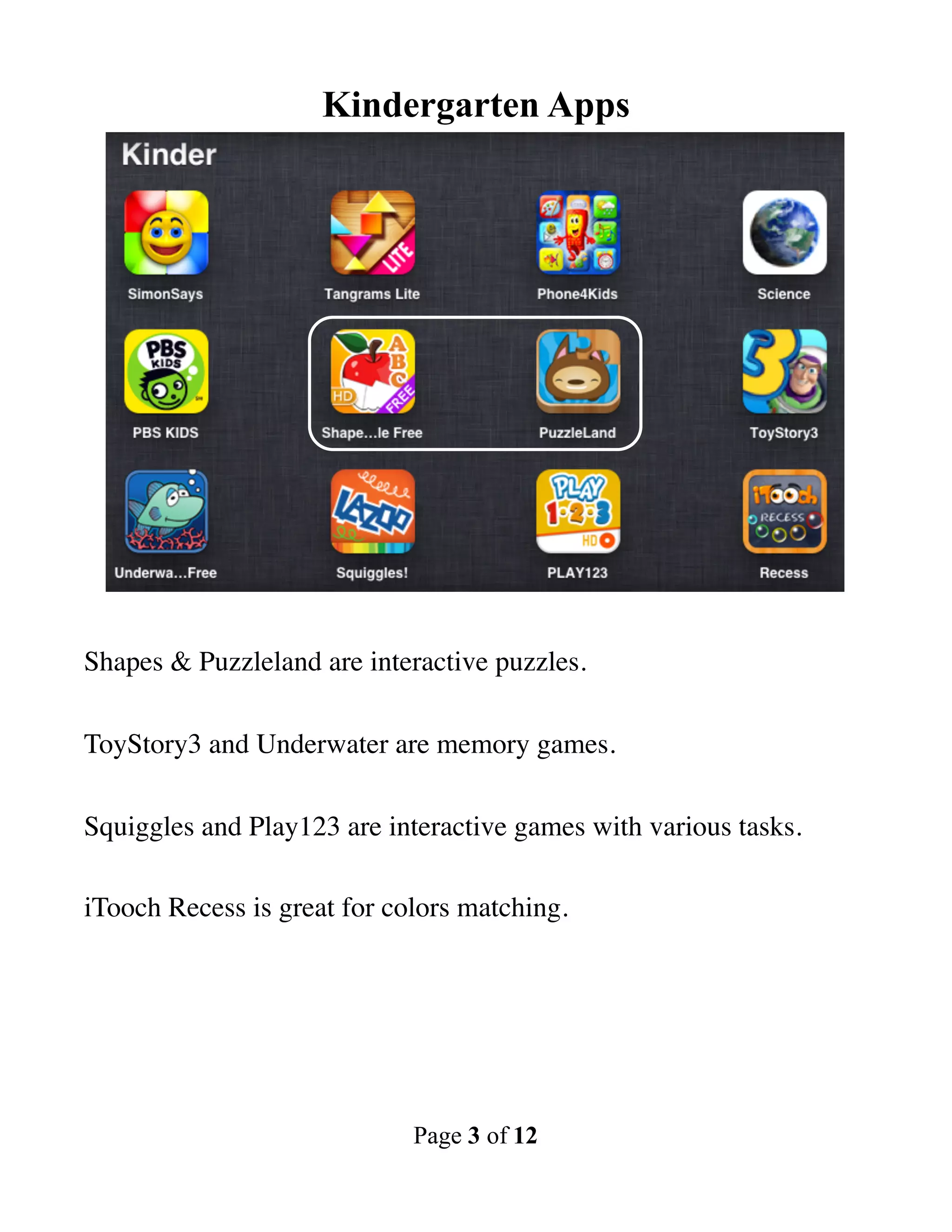 Brandon iPad Teacher's Guide | PDF