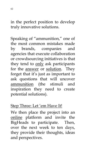 Brand Opening (Using open-source collaboration principles to create BIG ...