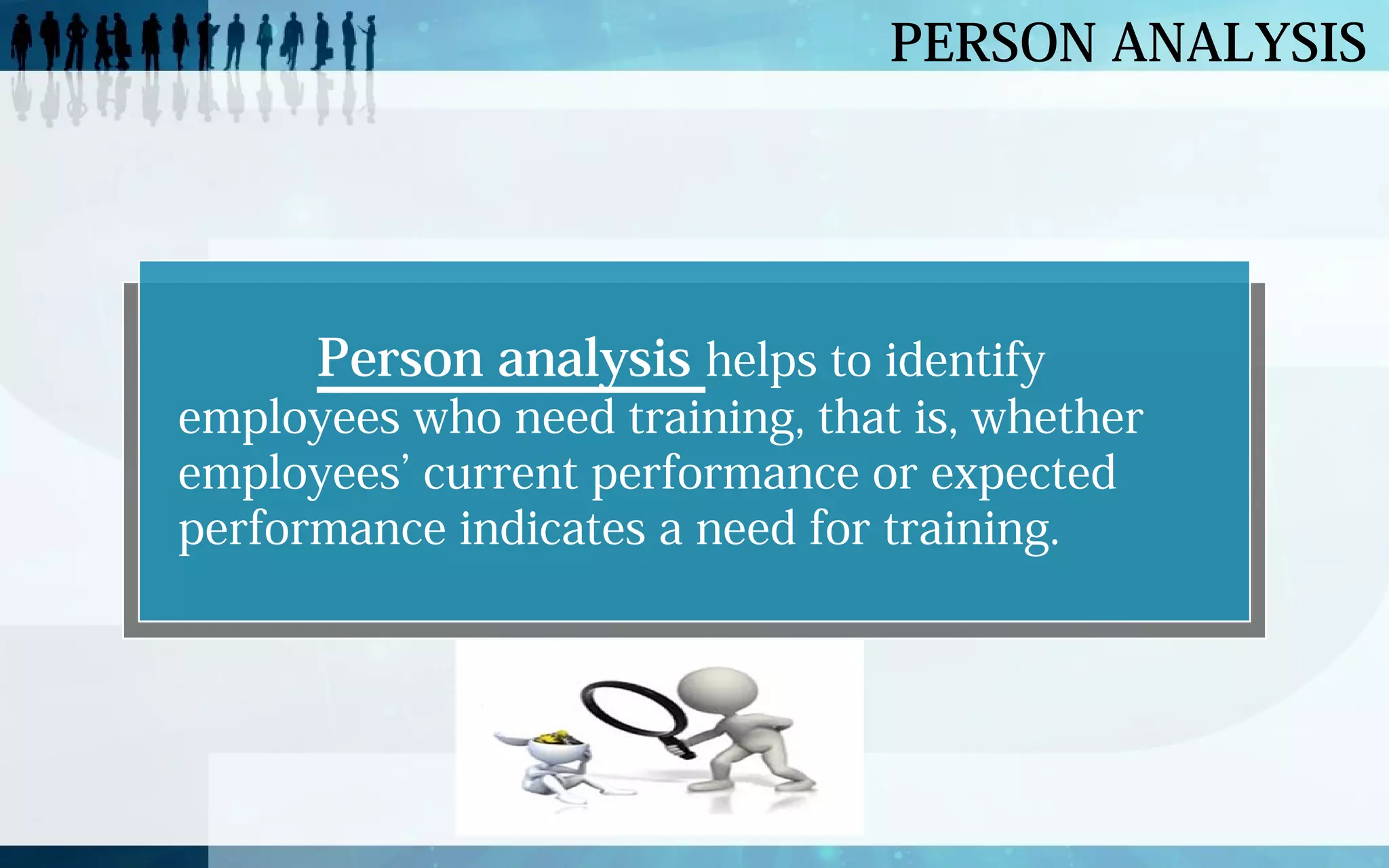 Chapter 3 Needs Assessment: Person Analysis By Noe | PPT