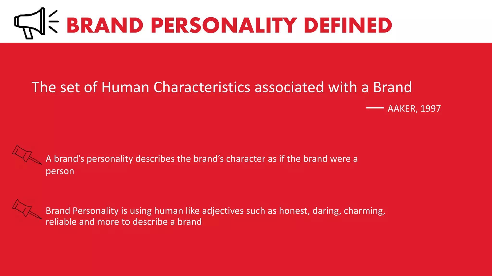 Brand Personality Framework | PPTX