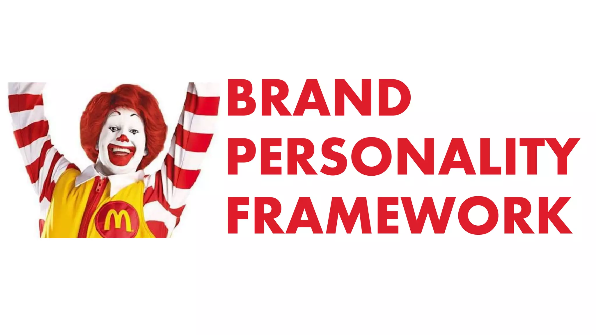 Brand Personality Framework | PPTX