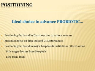 Brand plan B. clausii, effective management of Diarrhoea | PPTX