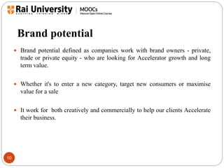 Brand Planning and Brand Potential - Introduction to Branding | PPTX