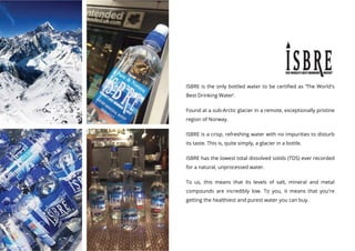 Hydrate Drinks Brand portfolio | PPT