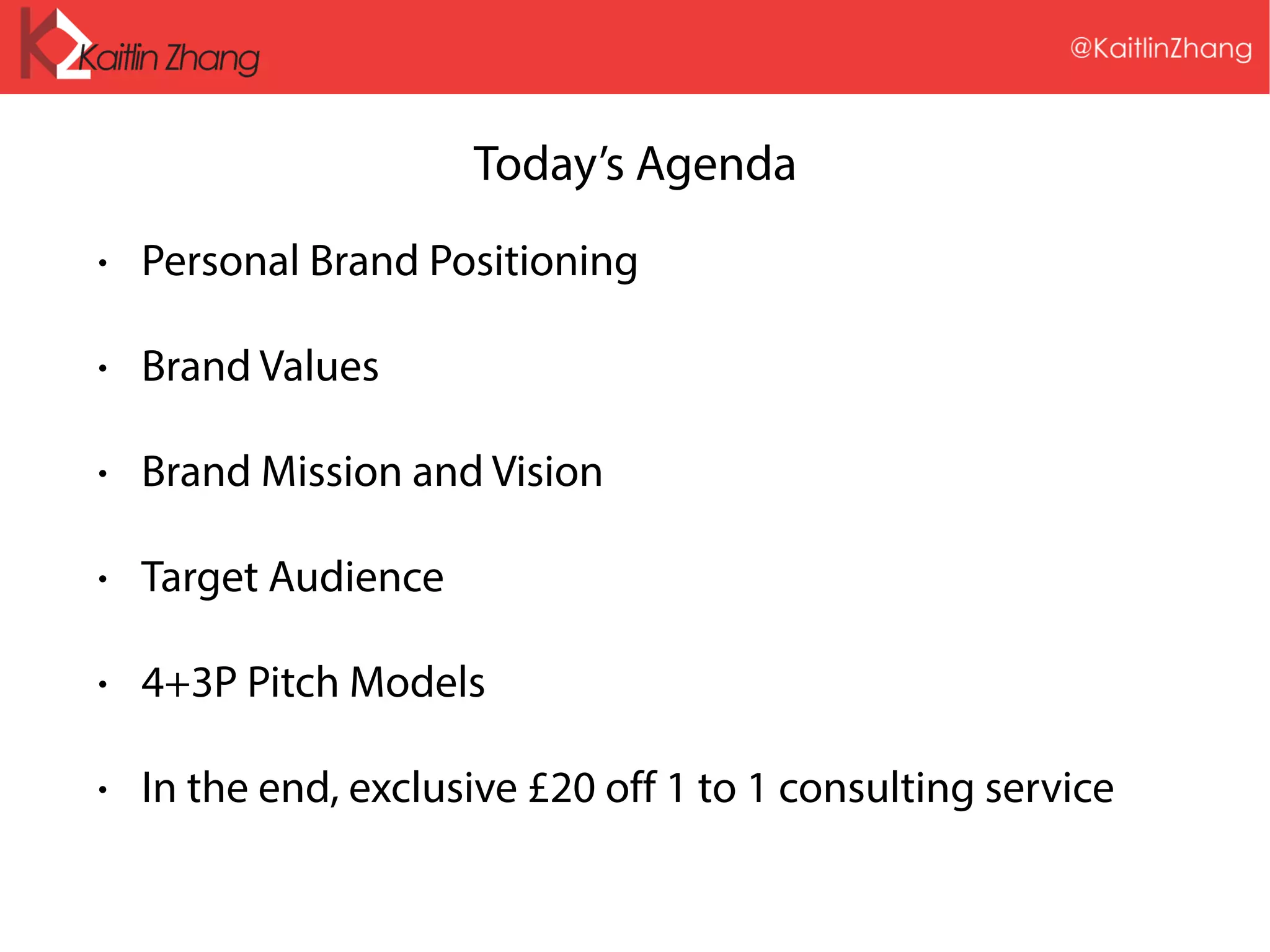 Brand Positioning and Elevator Pitch Slides Kaitlin Zhang Workshop London | PDF