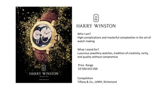 Brand positioning of Swatch group | PPTX