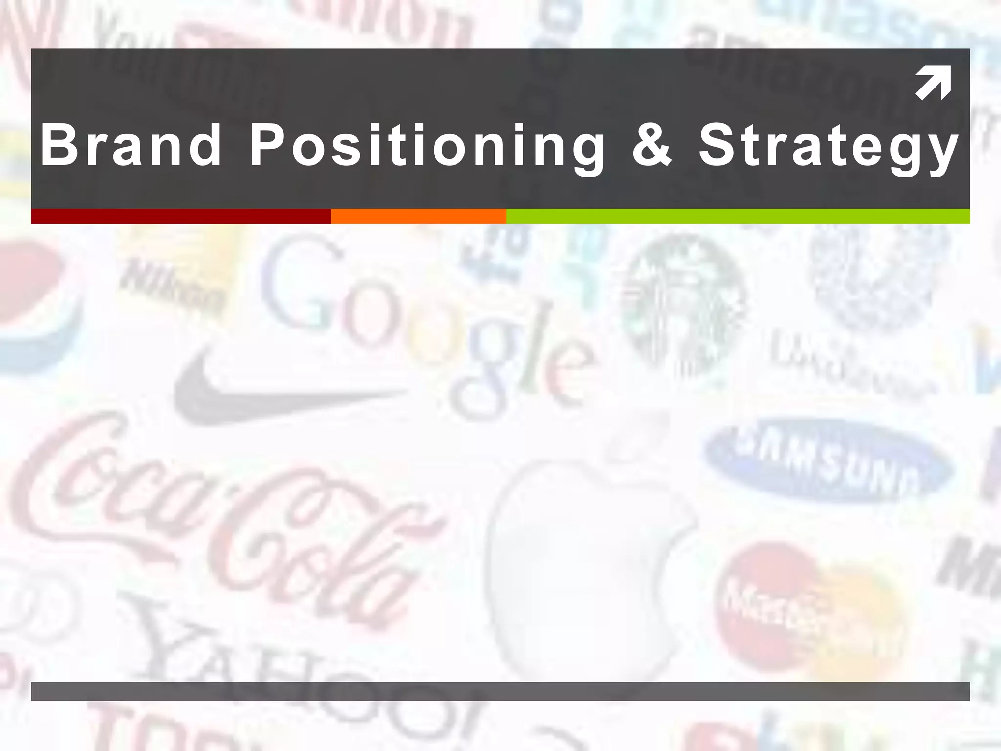 Brand positioning & strategy | PPTX