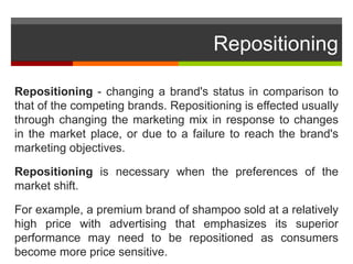 Brand positioning & strategy | PPTX