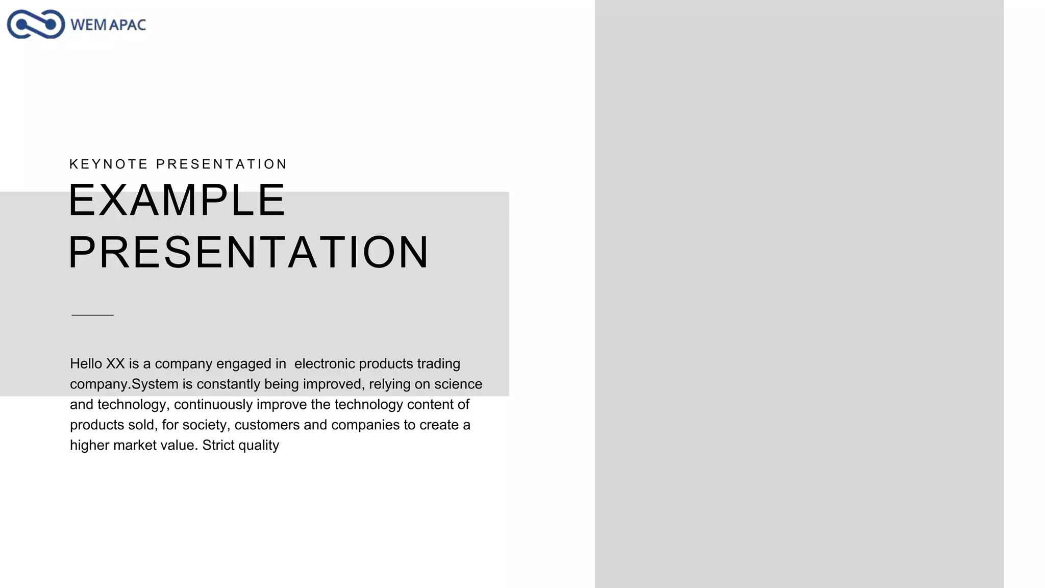 No code application development | WEM APAC | PPT