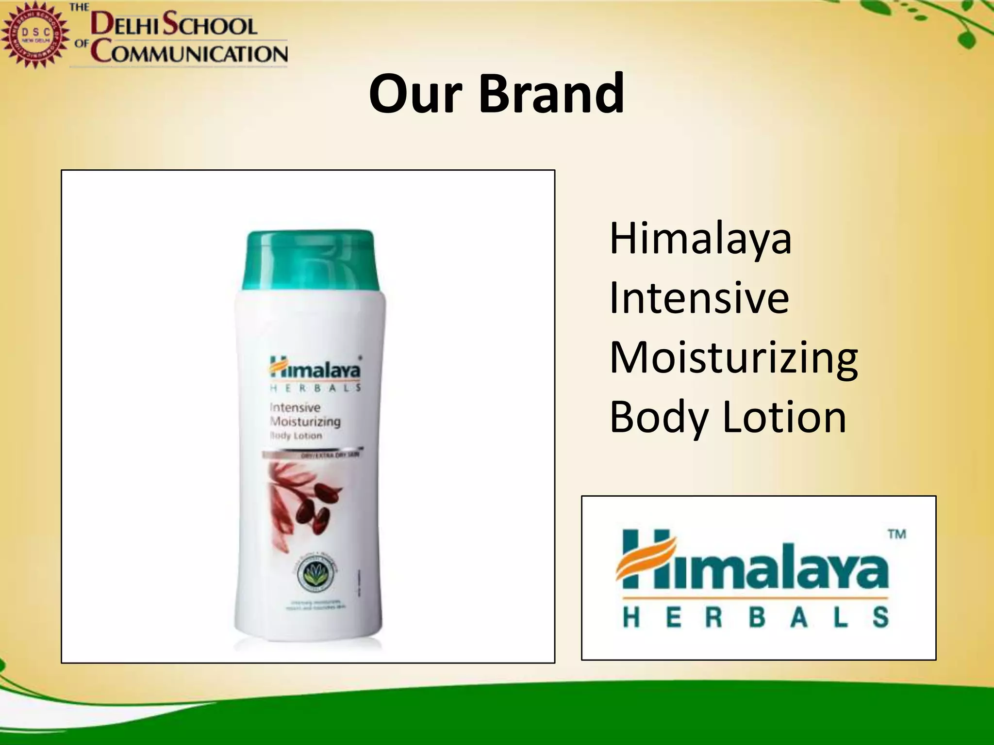 Brand presentation - Himalaya Herbals | PPTX