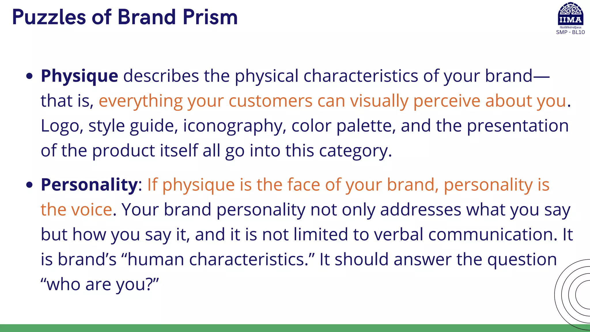 Kapferer's Brand Identity Prism - IIMA | PDF
