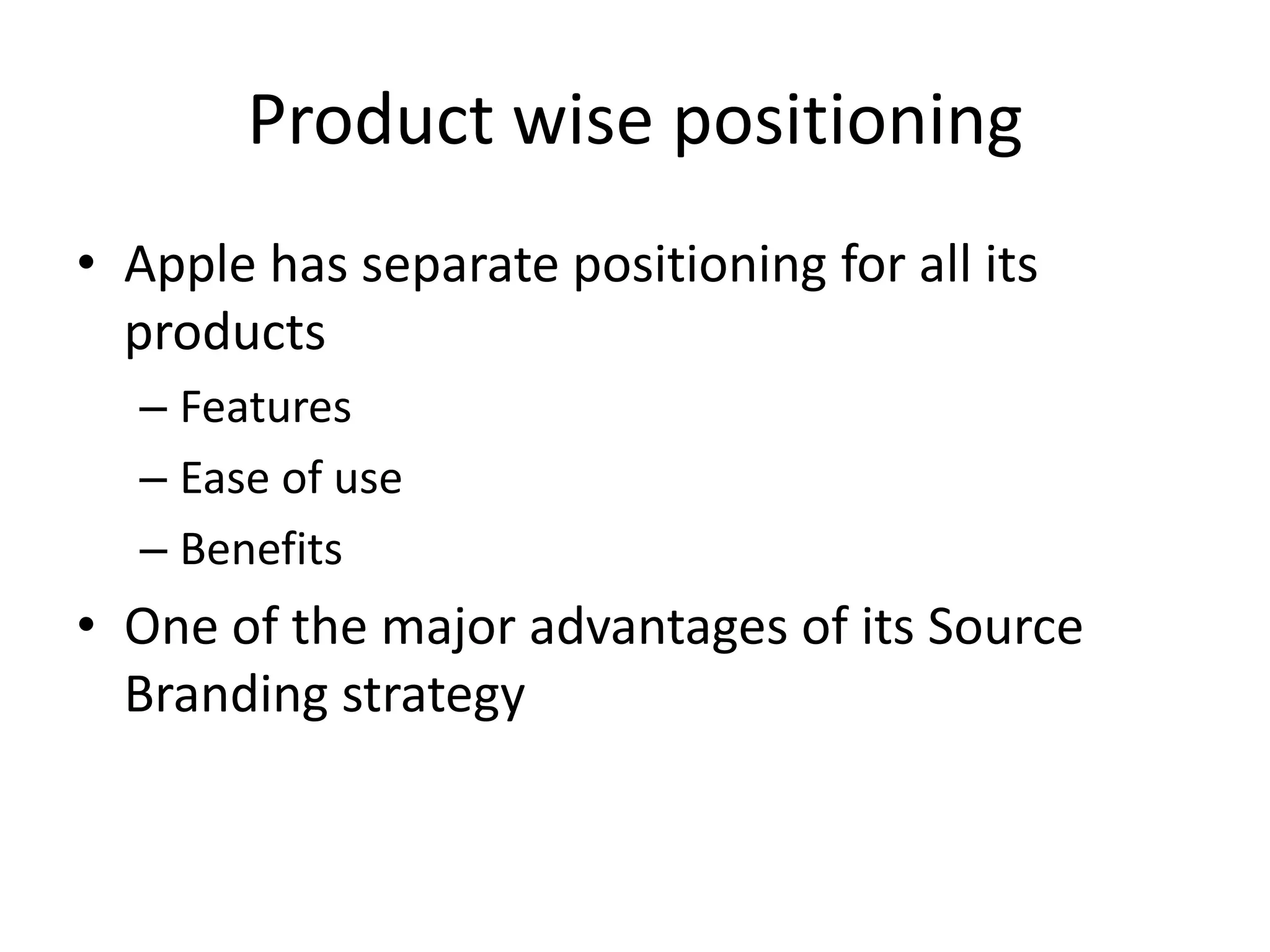 Brand project: Apple | PPTX