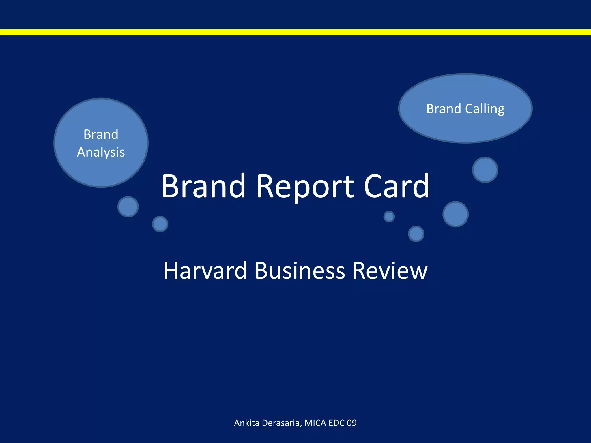 Brand report card | PPTX