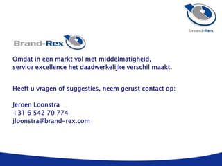 Brand Rex Omdat | PPTX