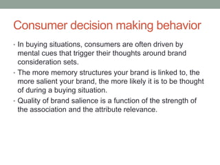 Brand salience in digital world | PPT | Free Download