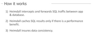RedisConf18 - The Intelligent Database Proxy | PPT