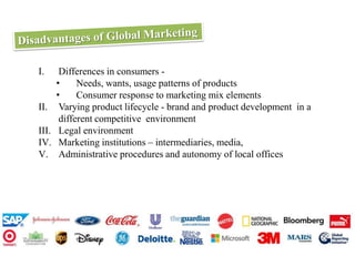 Brands go global | PPTX