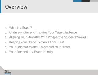 Create a Unique & Impactful School Brand | PDF