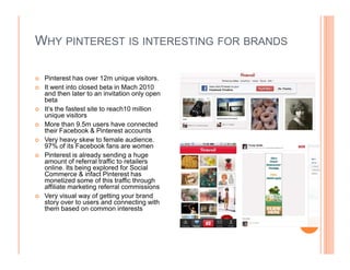 Brands on PINTEREST
