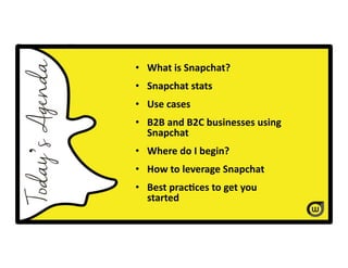 Brand Storytelling Using Snapchat | PDF