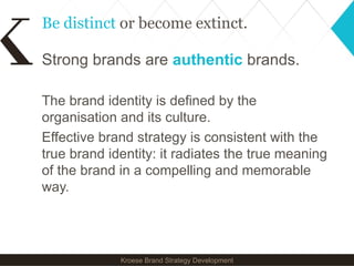 Brand Strategy Development | PPT