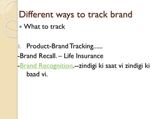 Brand tracking | PPTX