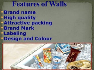 Brand unilever product walls | PPT