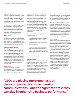 Brand valuation A versatile strategic tool for business by interbrand | PDF