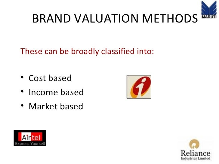 Brand valuation methods and strategies