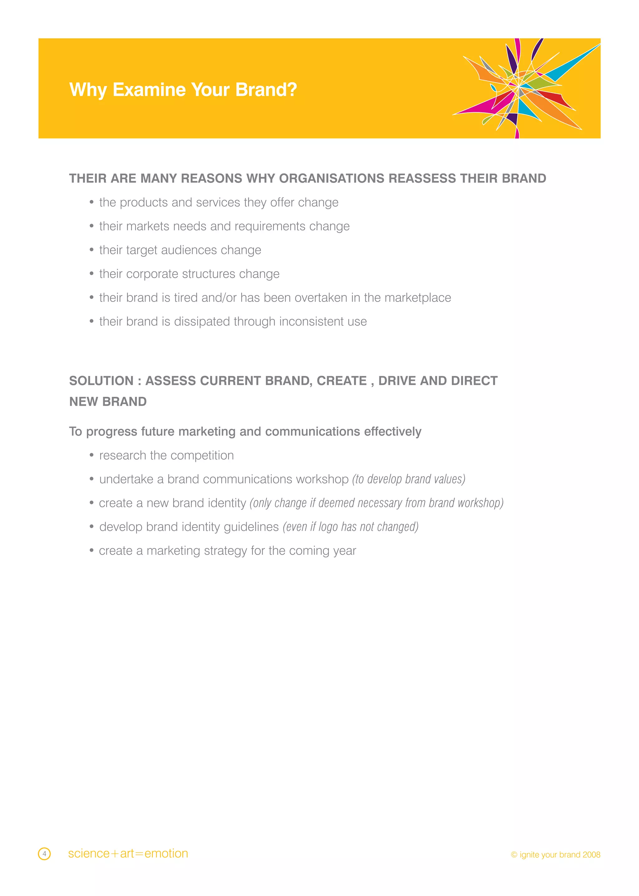 Brand Workshop Outline | PDF
