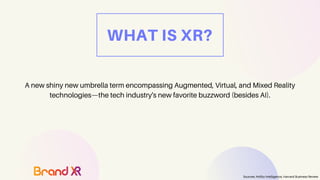 BrandXR CHAMPS Framework for Successful XR Programs | PPT